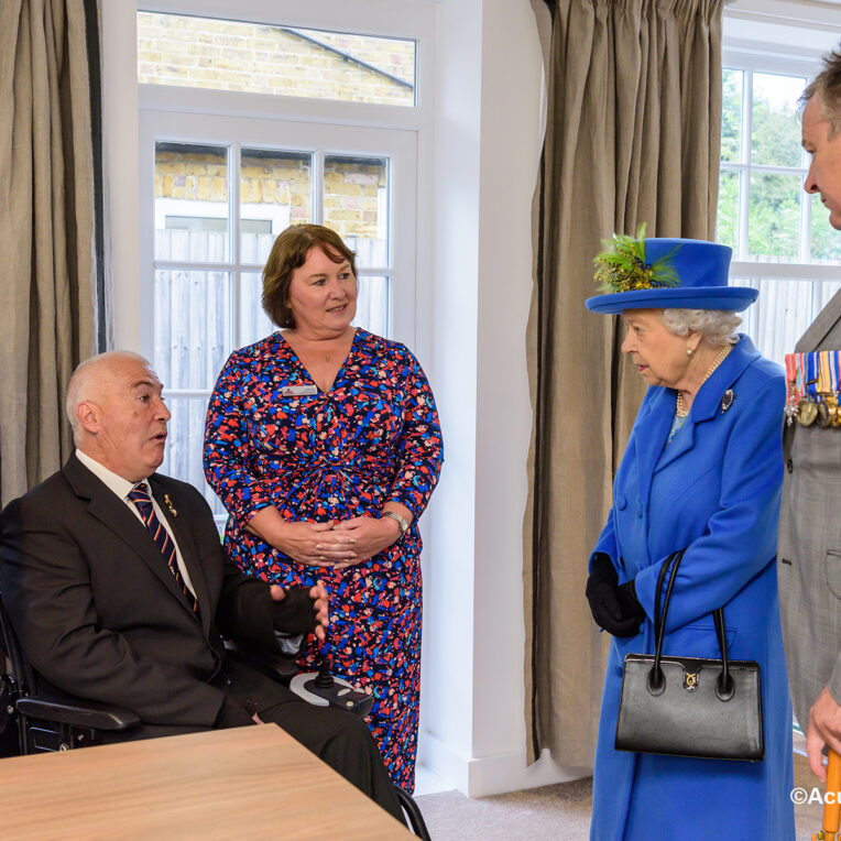 HM The Queen visits Morden