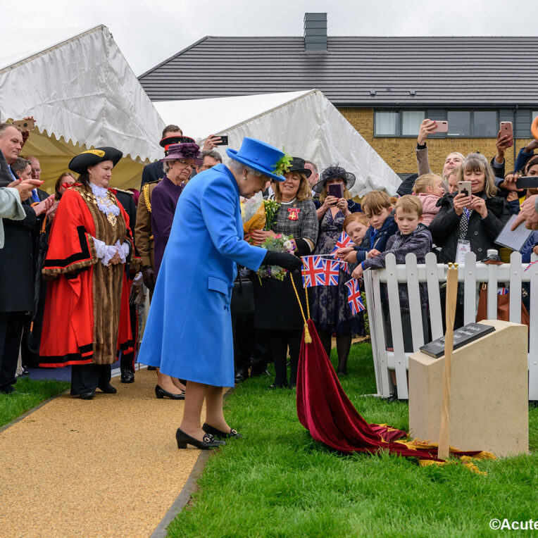 HM The Queen visits Morden