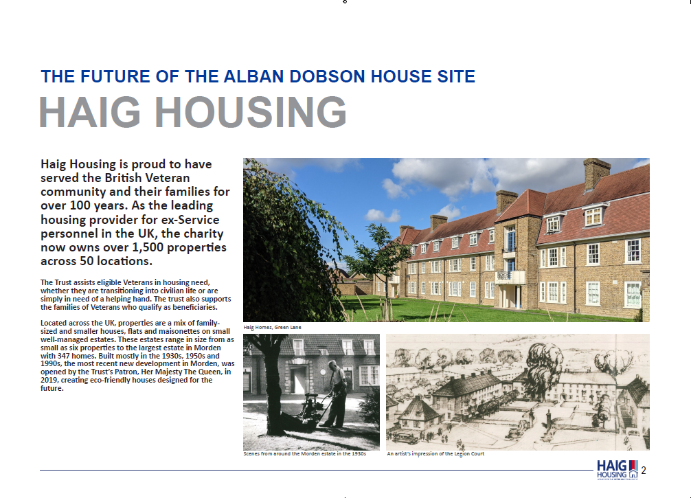 Alban Dobson House Redevelopment